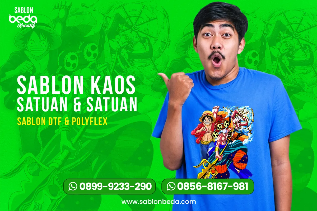 Kaos Sablon Satuan Terdekat Di Bekasi Jakarta